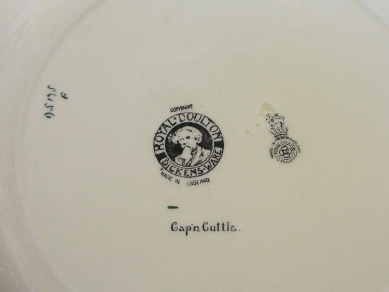 Royal Doulton "Cap'n Cuttle" Cabinet Plate - South Perth Antiques ...