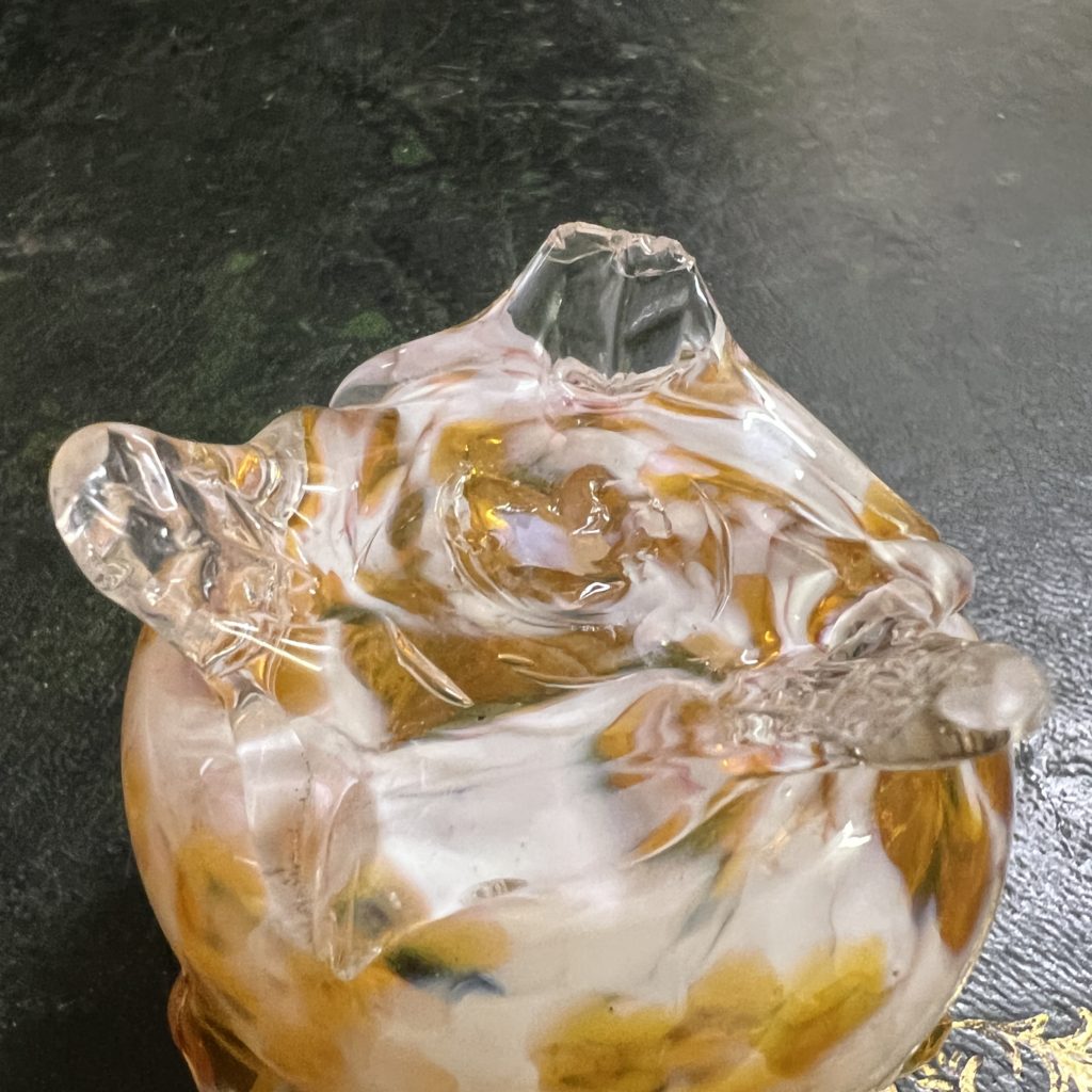 A Victorian spatter glass - South Perth Antiques & Collectables