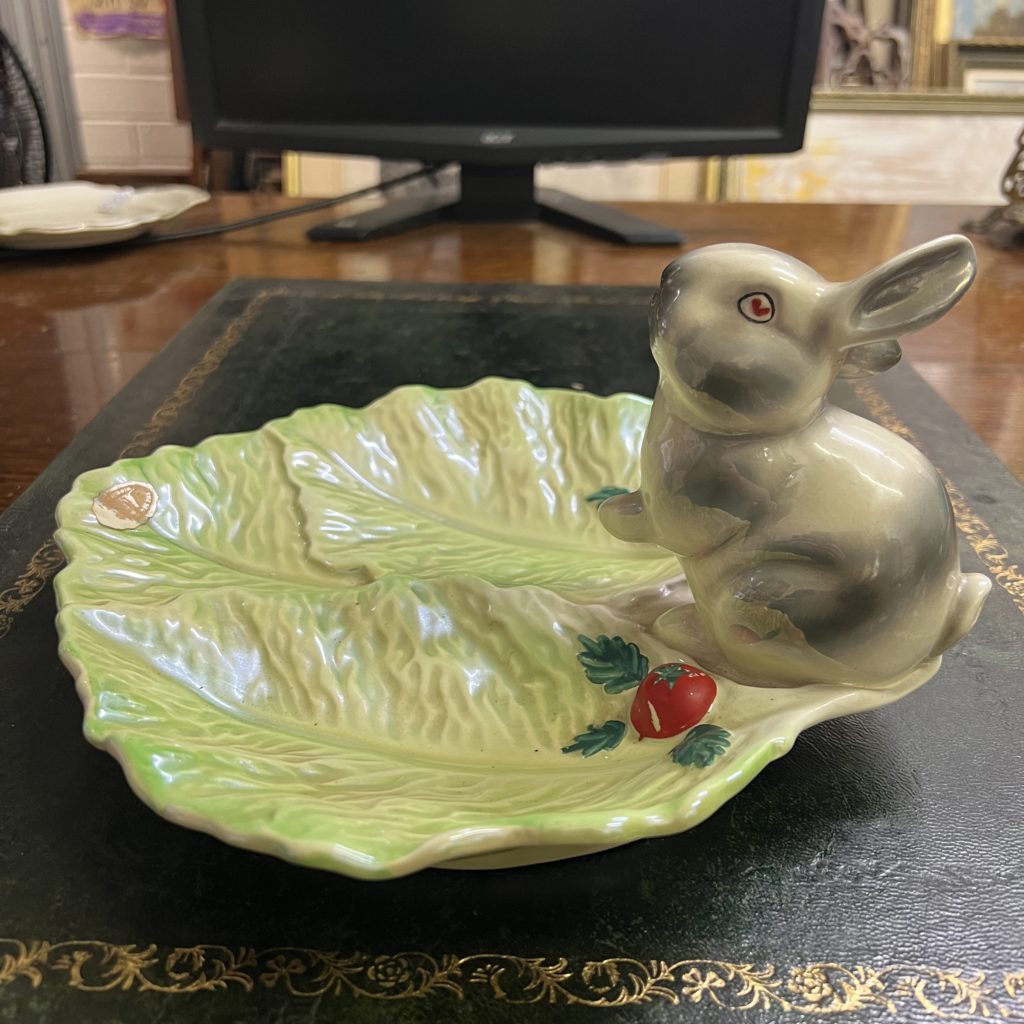 A Wembley Ware rabbit dish - South Perth Antiques & Collectables