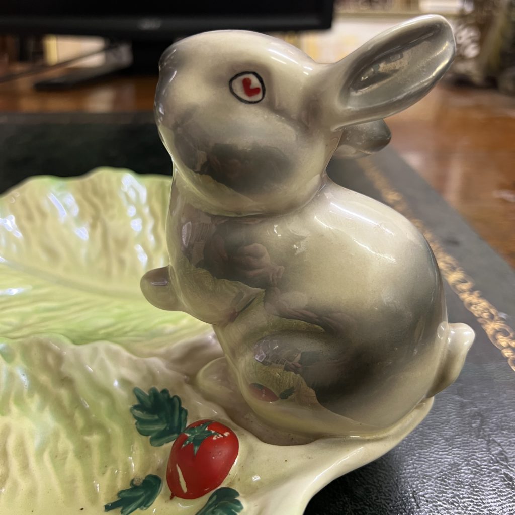 A Wembley Ware rabbit dish - South Perth Antiques & Collectables