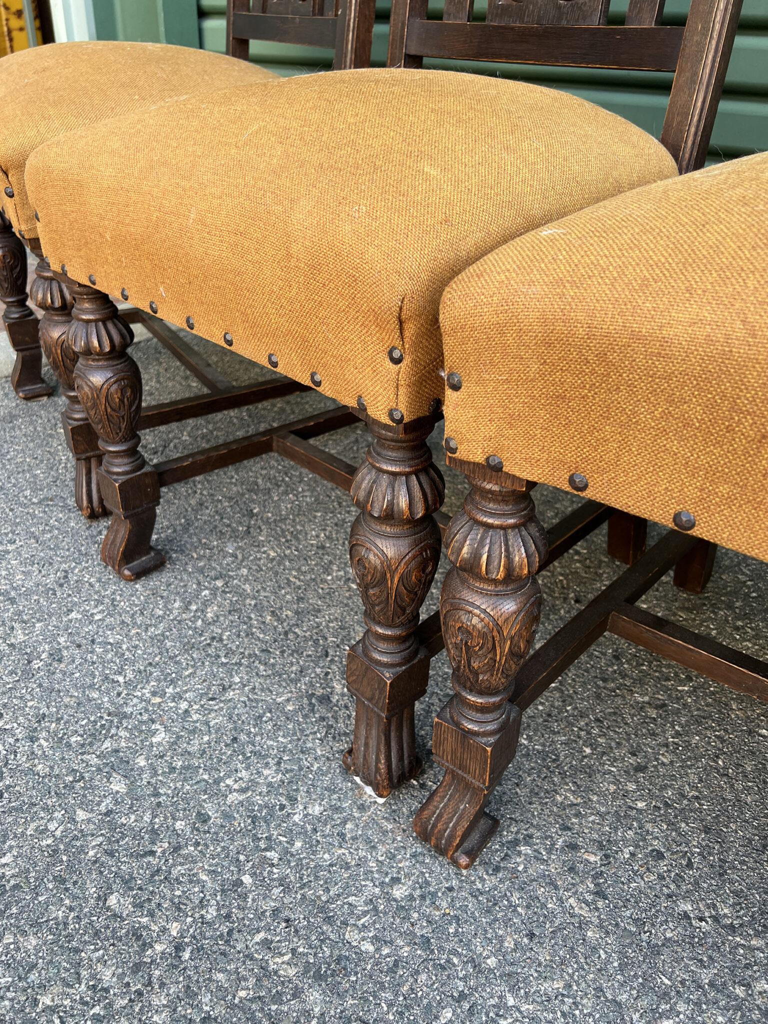 A Jacobean style dining suite - South Perth Antiques & Collectables