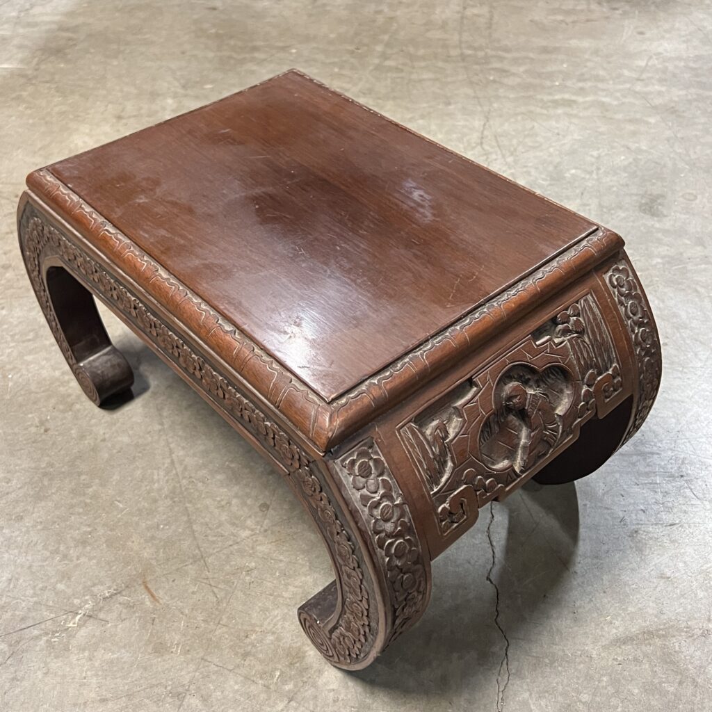A small Chinese opium table - South Perth Antiques & Collectables