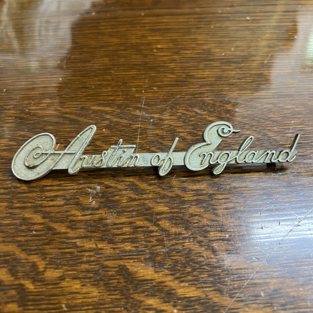 Vintage Classic Austin of England Car Badges - South Perth Antiques ...