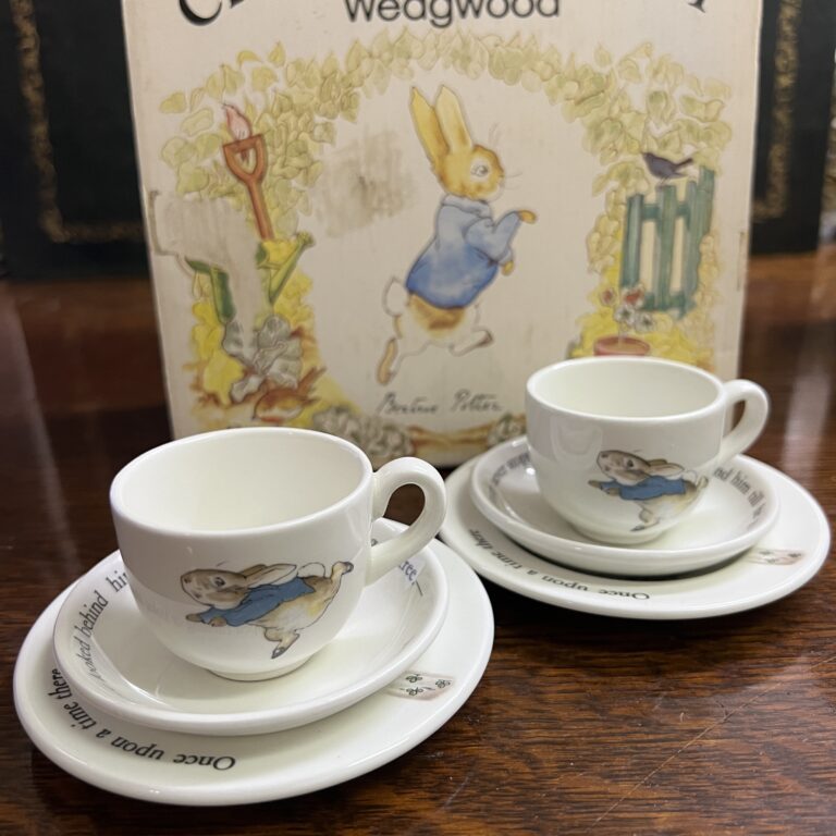 A Wedgwood Peter Rabbit Children’s tea set - South Perth Antiques ...