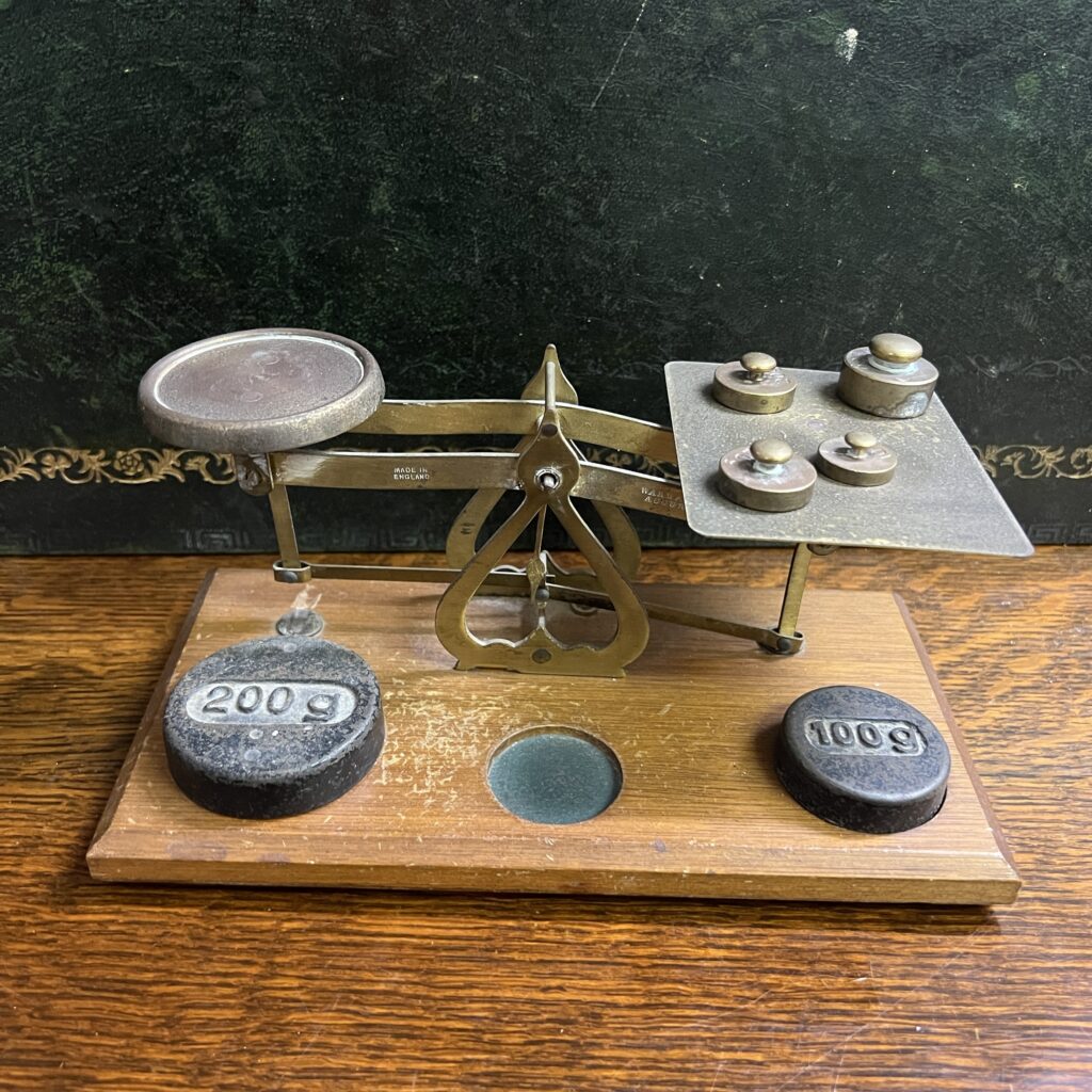 A set of early 20th century postal scales - South Perth Antiques ...