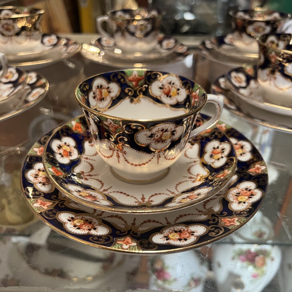 Royal Albert Crown China Imari colours tea set - South Perth Antiques ...