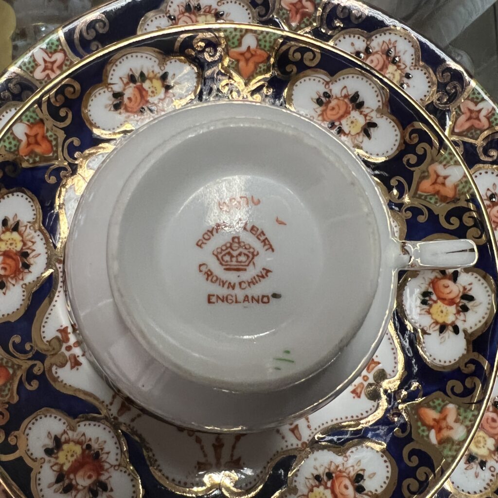 Royal Albert Crown China Imari colours tea set - South Perth Antiques ...