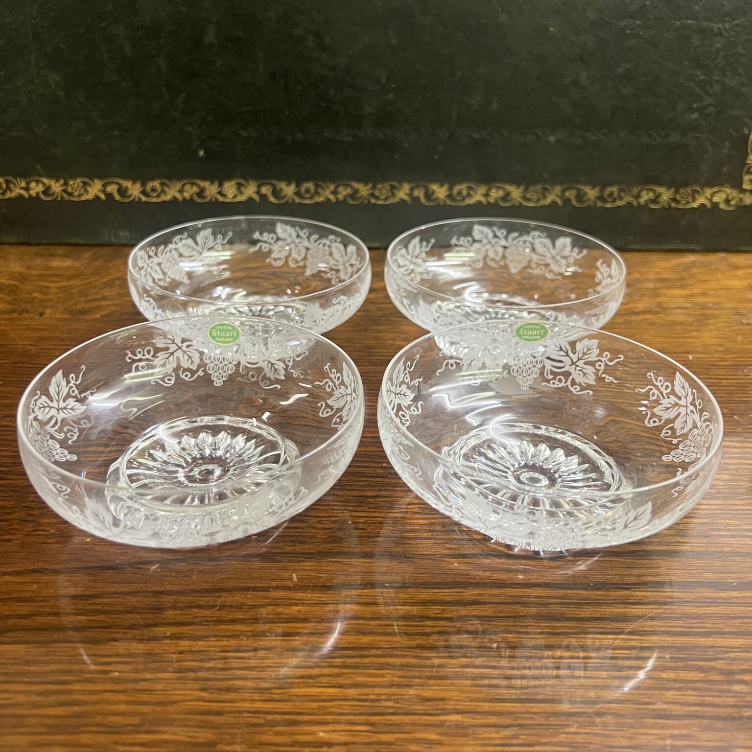 Stuart Crystal Sweet Bowls - South Perth Antiques & Collectables