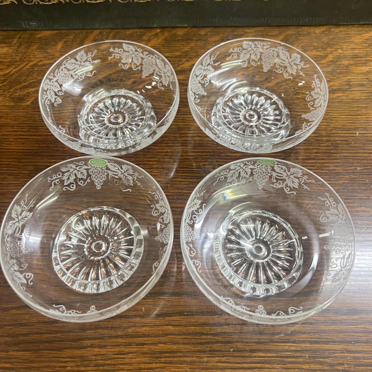 Stuart Crystal Sweet Bowls - South Perth Antiques & Collectables